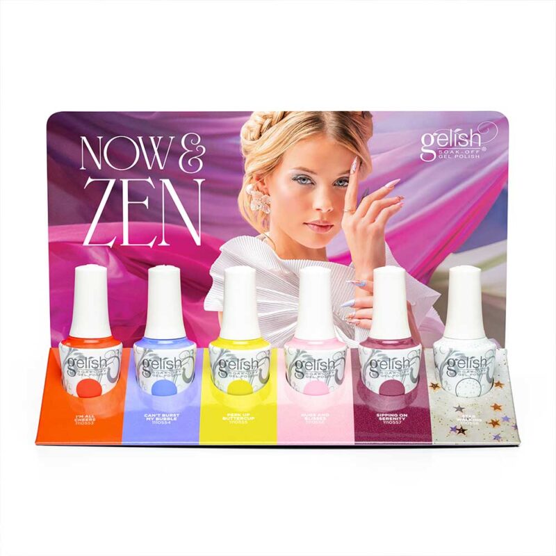 Gelish kolekcija Now & Zen 6 x 15ml. - GELISH SHOP